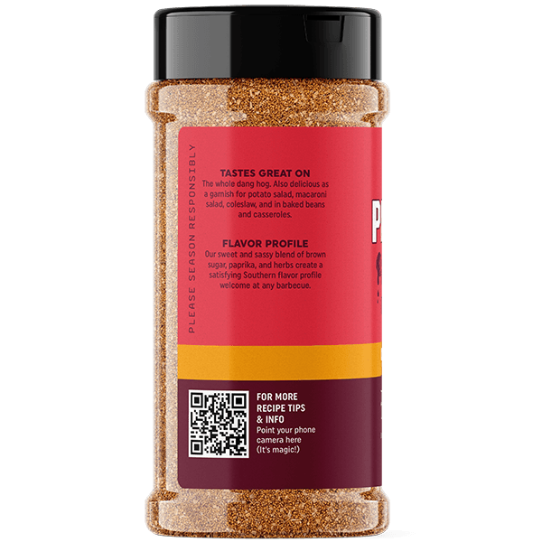 Fire & Smoke Society SWEET PREACHER | Pork Rub, 11.9oz | SlobsRus BBQ